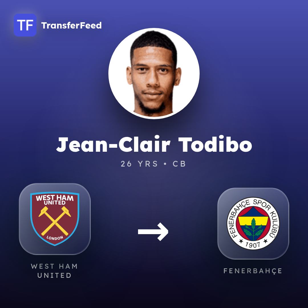 Fenerbahçe latest rumours: West Ham defender targeted, Adeyemi contact ...